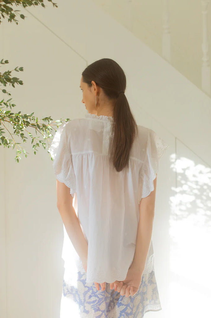 Marcel Top - White – Indian Summer London
