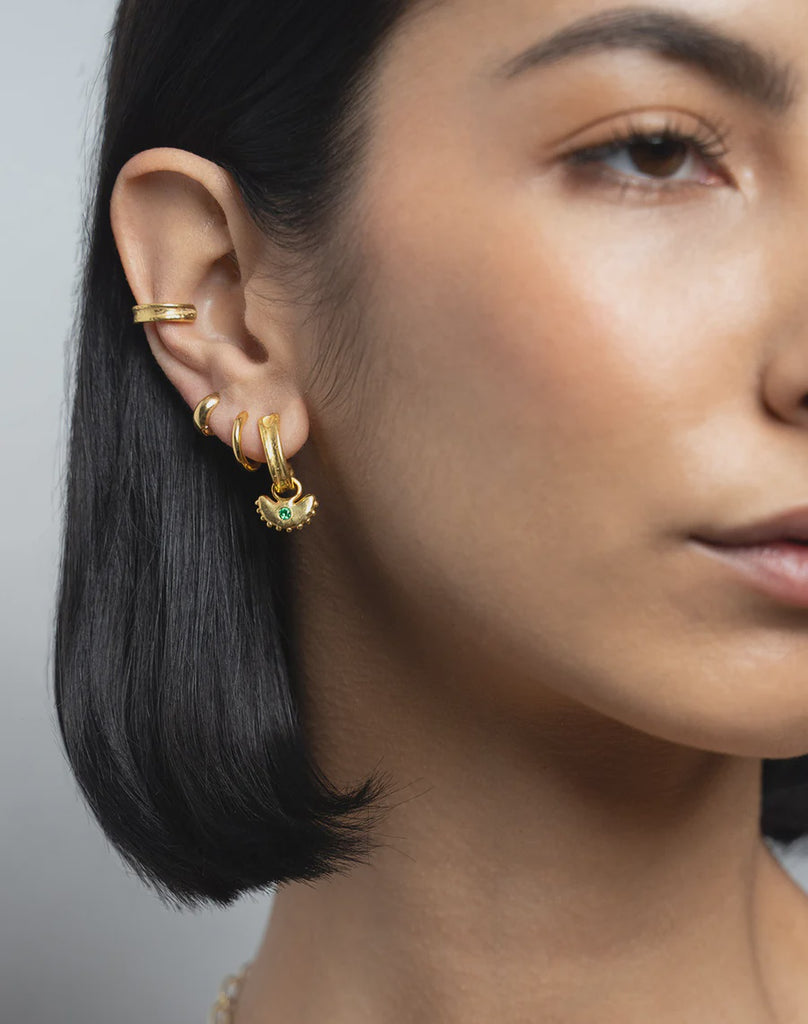 Sharla Gold Hoop with Sharla Axe – Indian Summer London