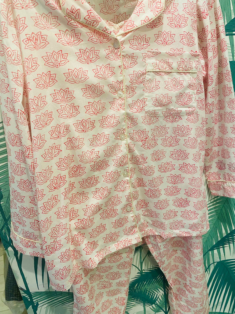 Pink Lotus Pyjamas – Indian Summer London