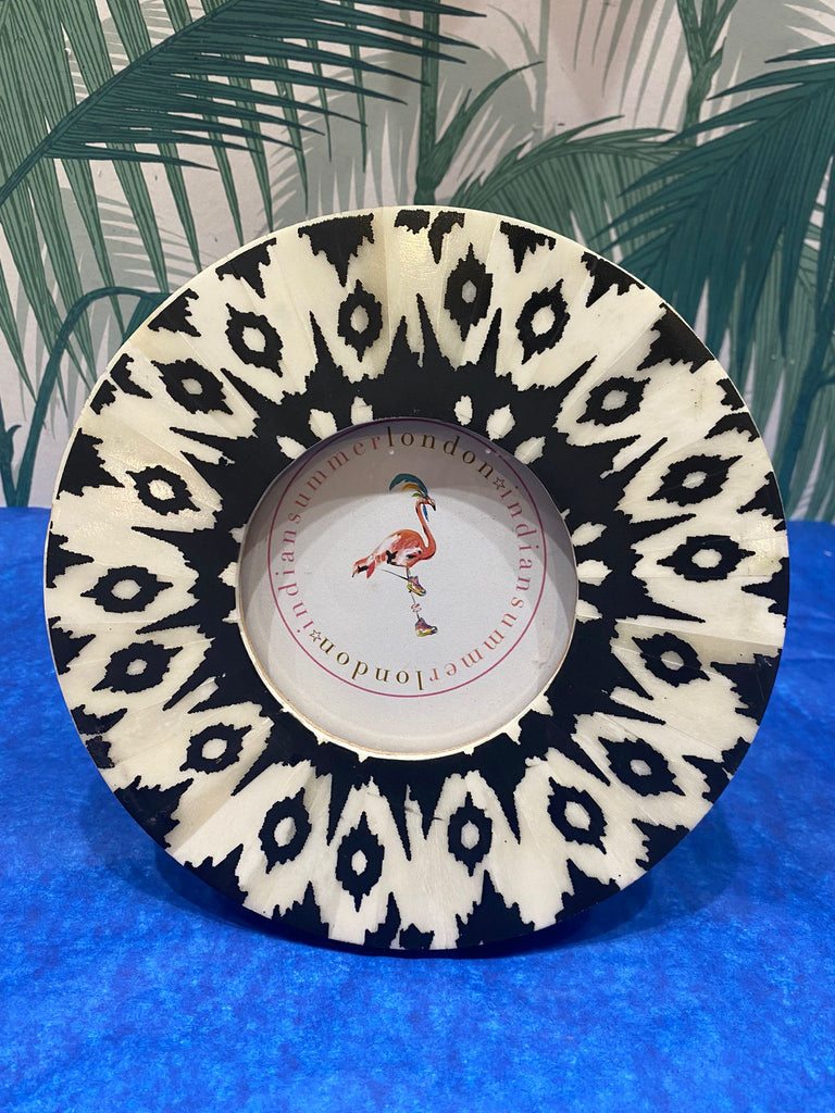 Round Grey Bone Frame – Indian Summer London