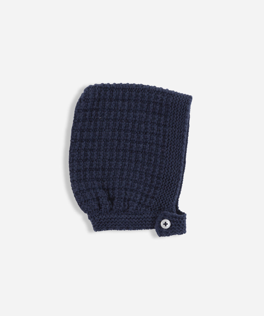 Cashmere Storm Bonnet- Navy – Indian Summer London