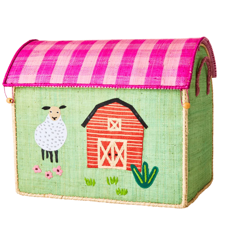 Green Sheep Toy Box-Large – Indian Summer London