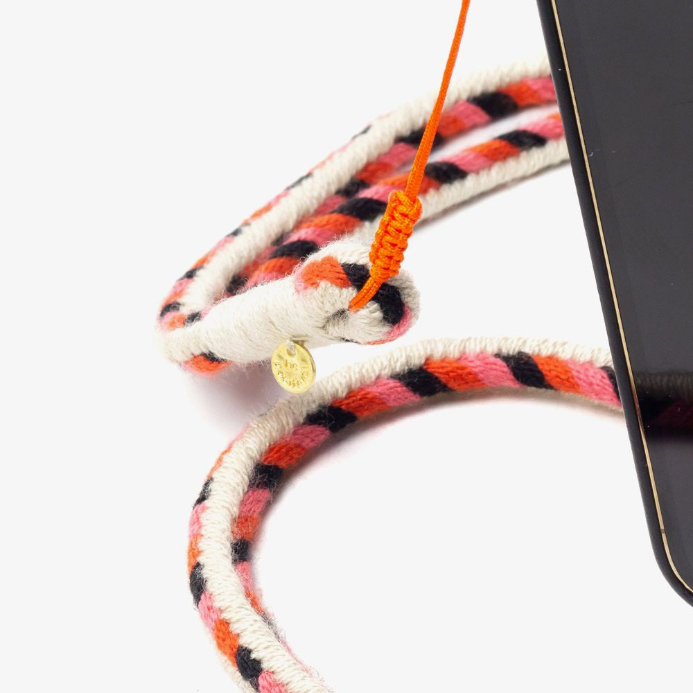Mobile Cord- Rust and Black – Indian Summer London